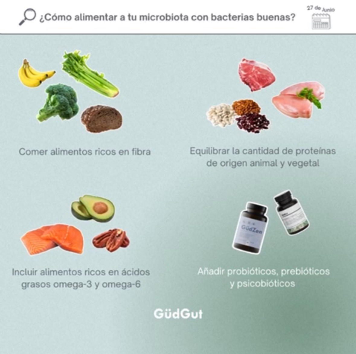 Día Mundial de la Microbiota - Su importancia en la salud - GüdGut